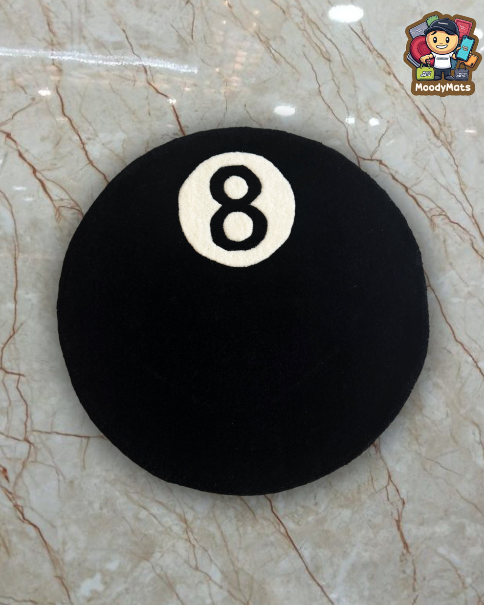8 Ball Pool Custom rug – Moody Mats